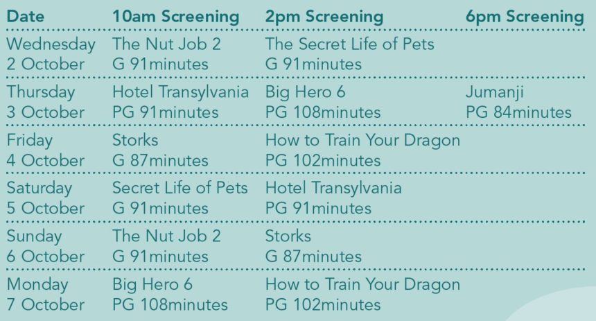 Movie time at Eastgate « Eastgate Mall – Shop Easy Christchurch